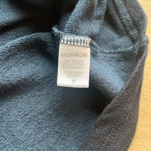 Monrow | Dresses | Nwot Monrow Supersoft Double Layer Hoody Dress In ...